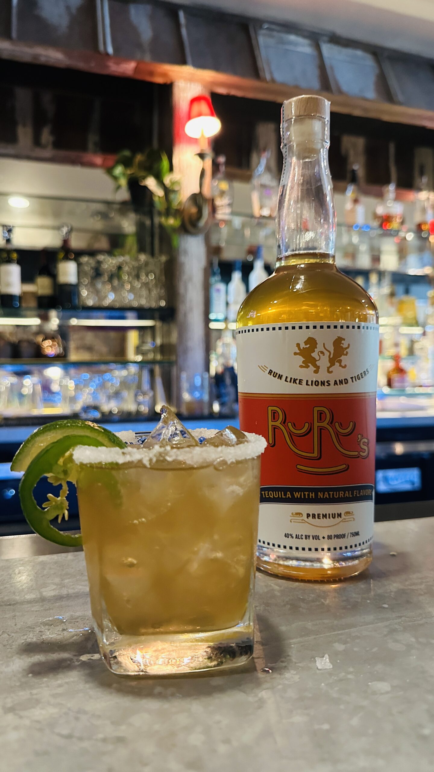 Ruru's Tequila – Let's run like lions & tigers.