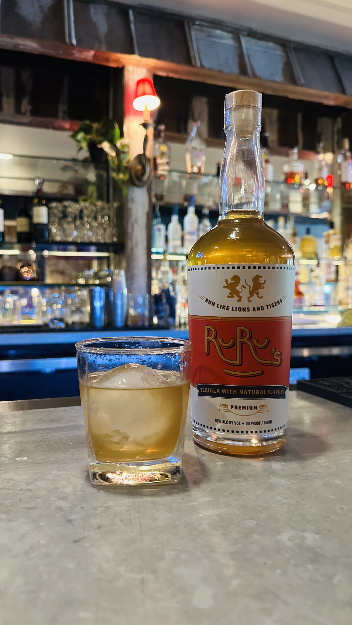 Ruru's Tequila – Let's run like lions & tigers.